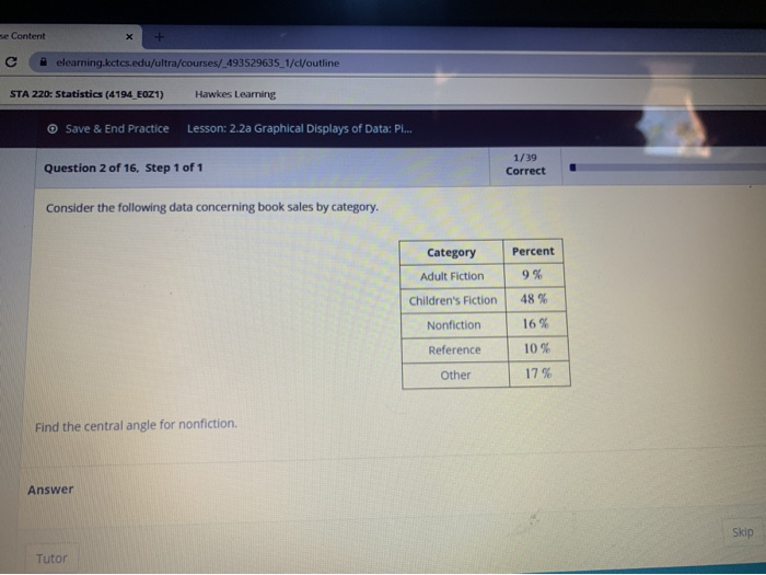 Solved se Content aelearning.kctcs.edu/ultra/courses/ | Chegg.com