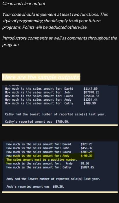 Solved Write a program that determines which of five | Chegg.com