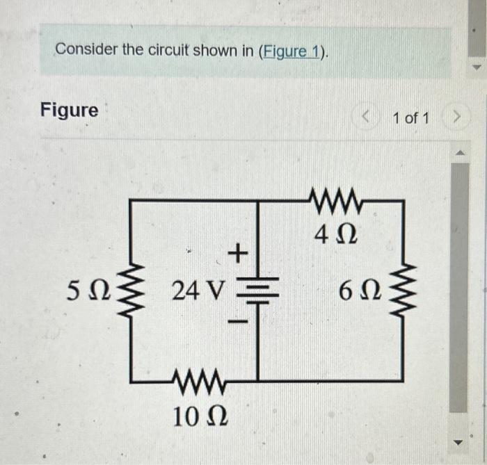 Solved Consider The Circuit Shown In Figure 1 Figure 1 Of