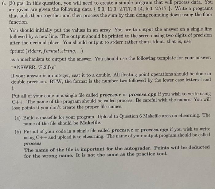 Solved are given are given the following data | Chegg.com