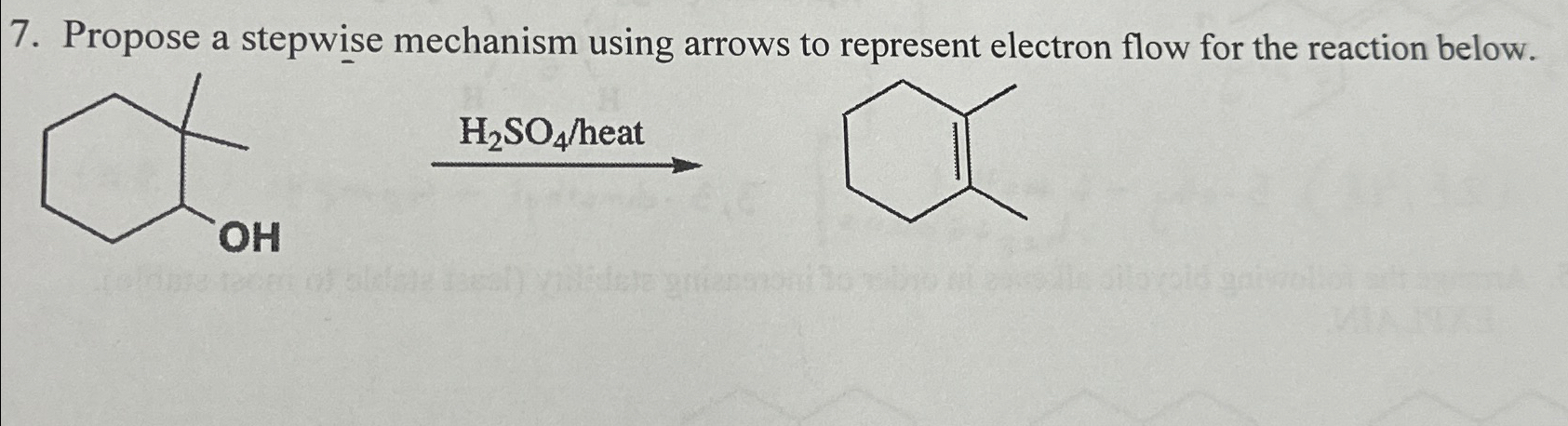 Solved Propose a stepwise mechanism using arrows to | Chegg.com