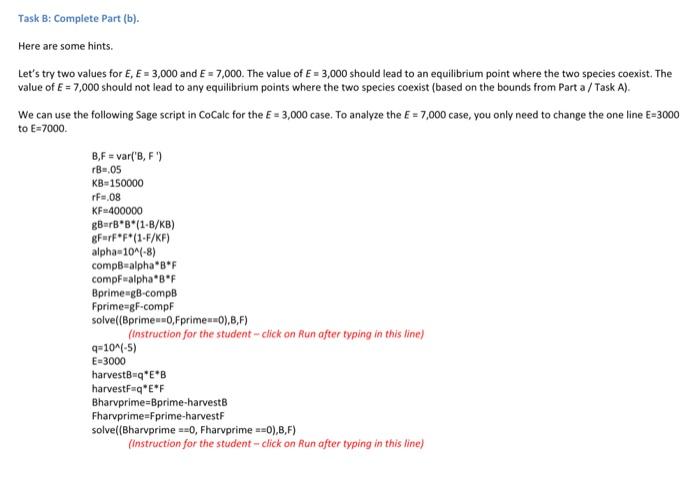 Section 4.4 Exercise 6. Reconsider the whale problem | Chegg.com