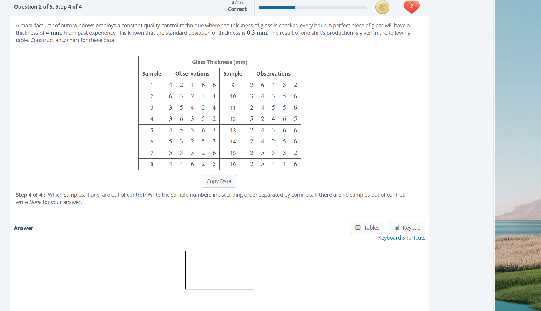 Solved A manufacturer of auto windows employs a constant | Chegg.com