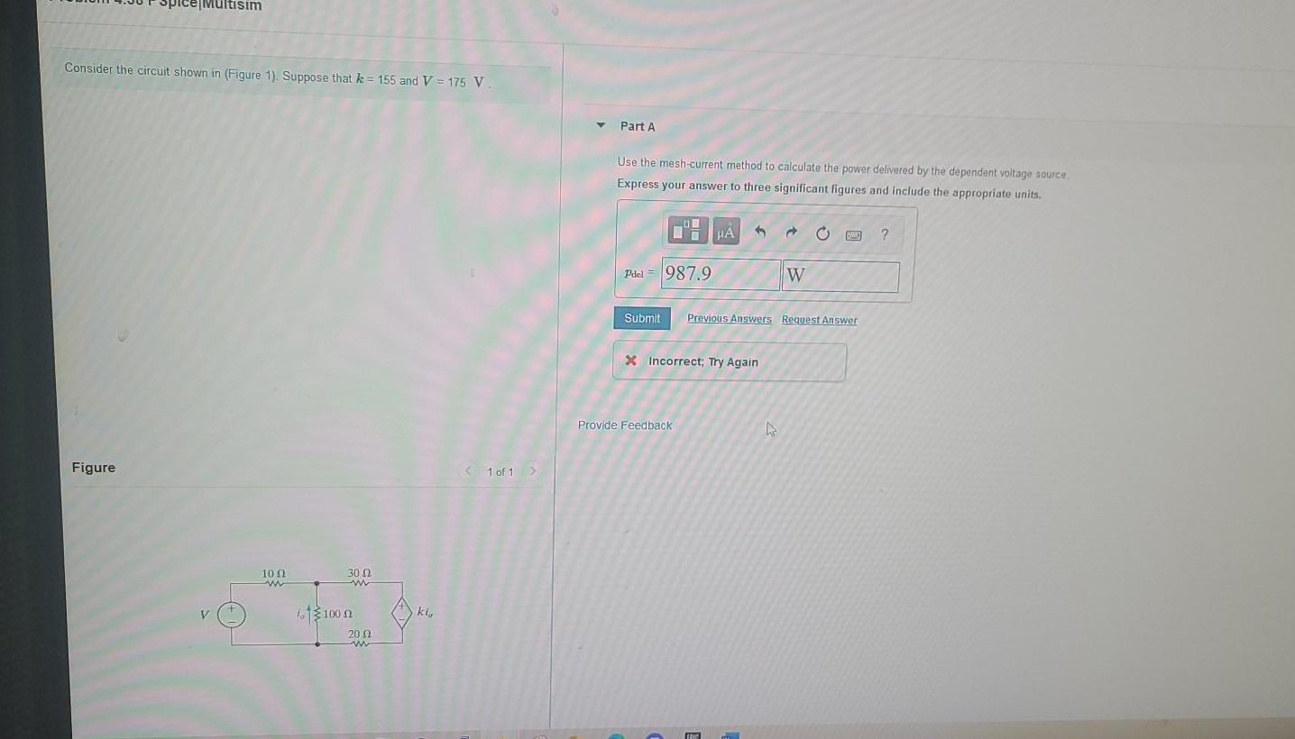 Solved Problem 4.36 PSpice Multisim Consider the circuit | Chegg.com Solved Problem 4.36 PSpice Multisim Consider the circuit | Chegg.com