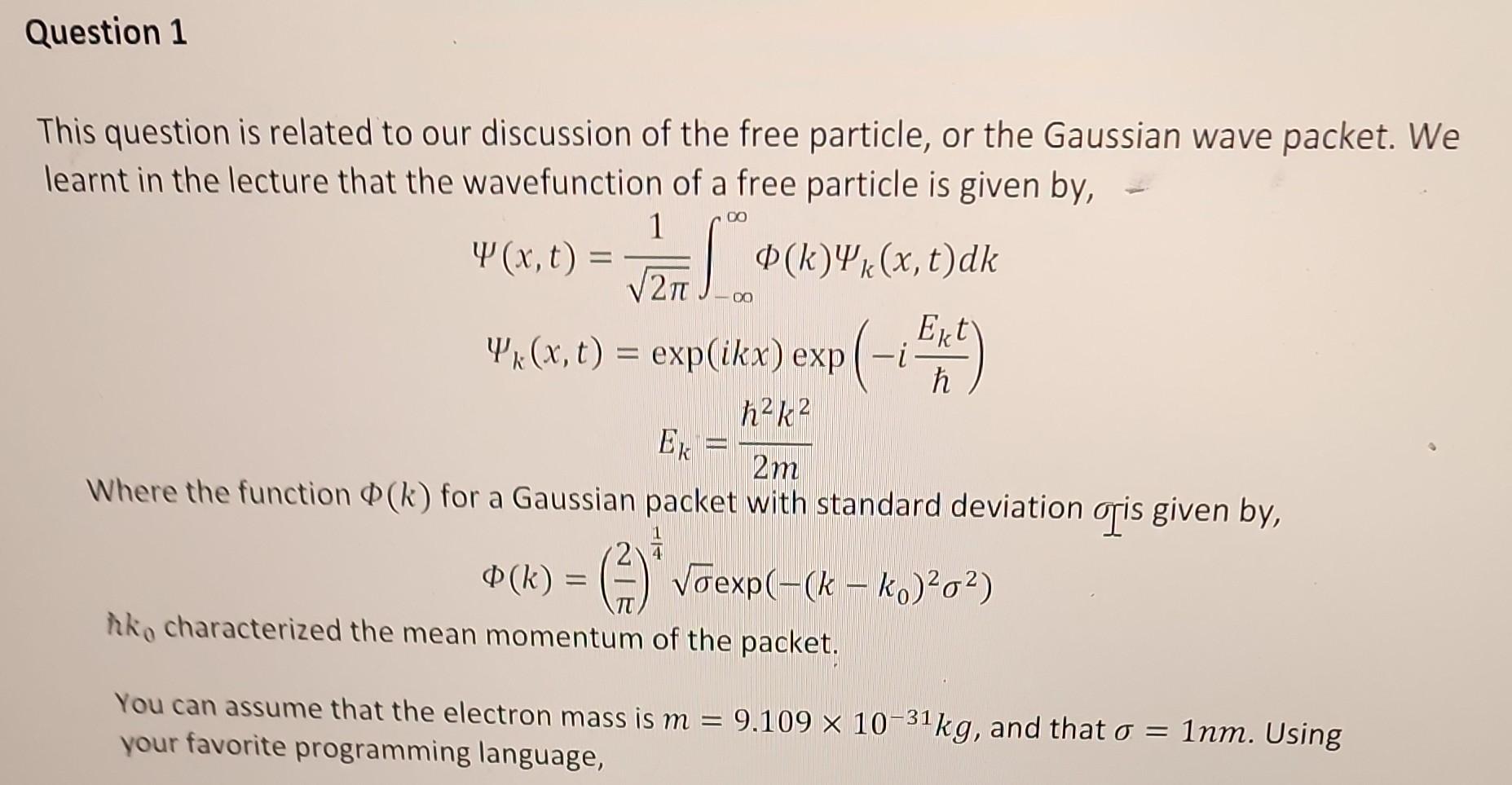 Solved This question is related to our discussion of the | Chegg.com