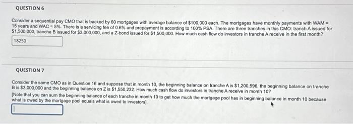 Solved Consider a sequential pay CMO that is backed by 60 | Chegg.com