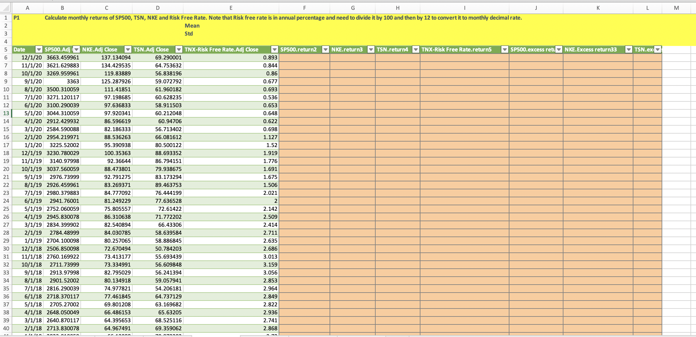 Solved Please answer with excel formulas!! I will give a | Chegg.com Solved Please answer with excel formulas!! I will give a | Chegg.com