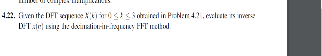 Solved DSP a- ﻿Given a sequence x[n] ﻿for 0