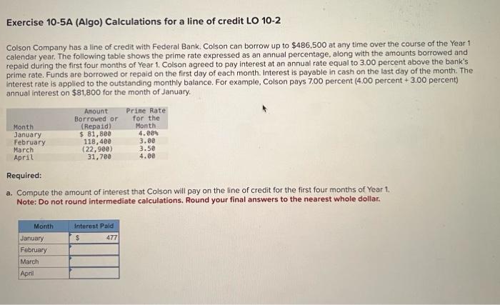 Solved Exercise 10-4A (Algo) Financial statement effects of | Chegg.com