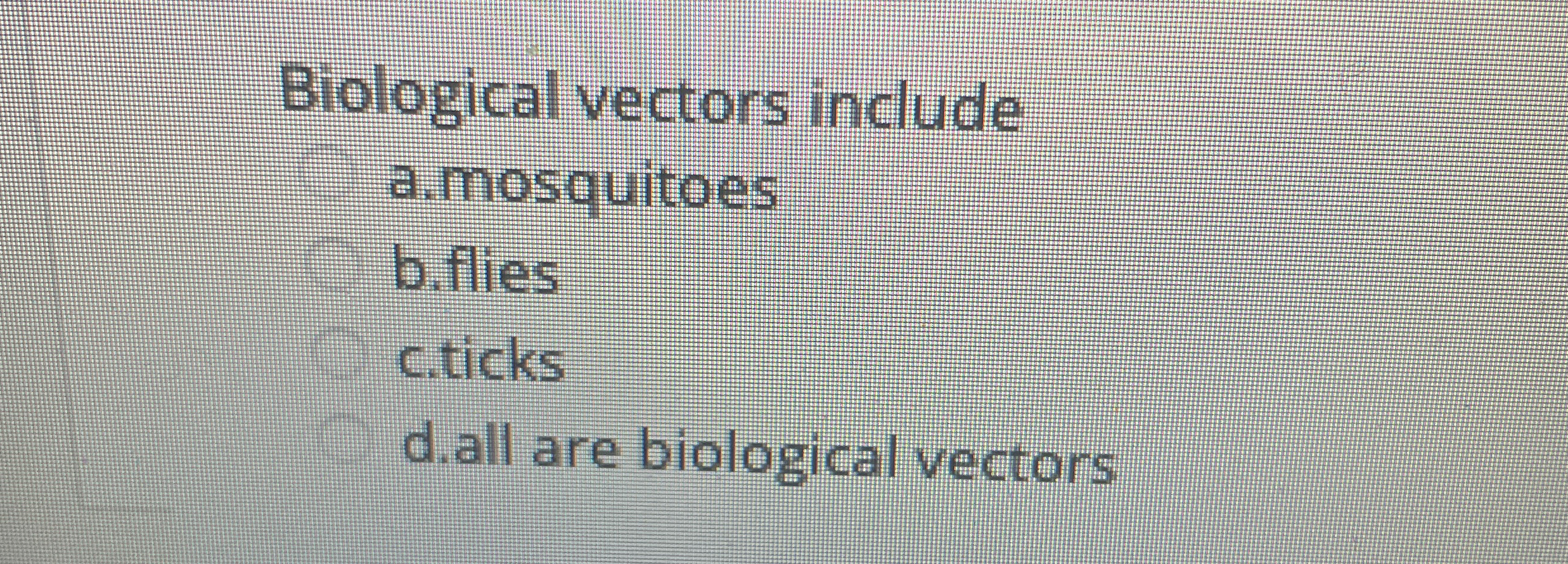 High Quality SOLUTION Biological vectors | Chegg.com