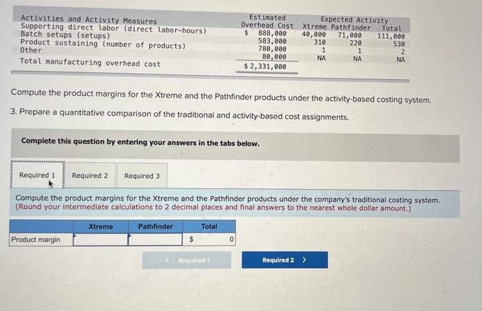 Solved Problem 7-17 (Algo) Comparing Traditional and | Chegg.com
