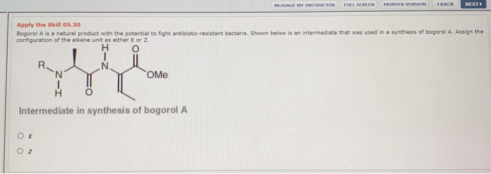 Solved BACK PRINTER VERSION NEXT FULL SCREEN MESSAGE MY | Chegg.com