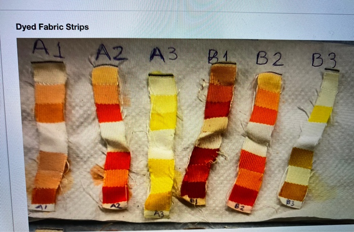 Solved 3) Using the assigned Azo dyes for your lab section: | Chegg.com