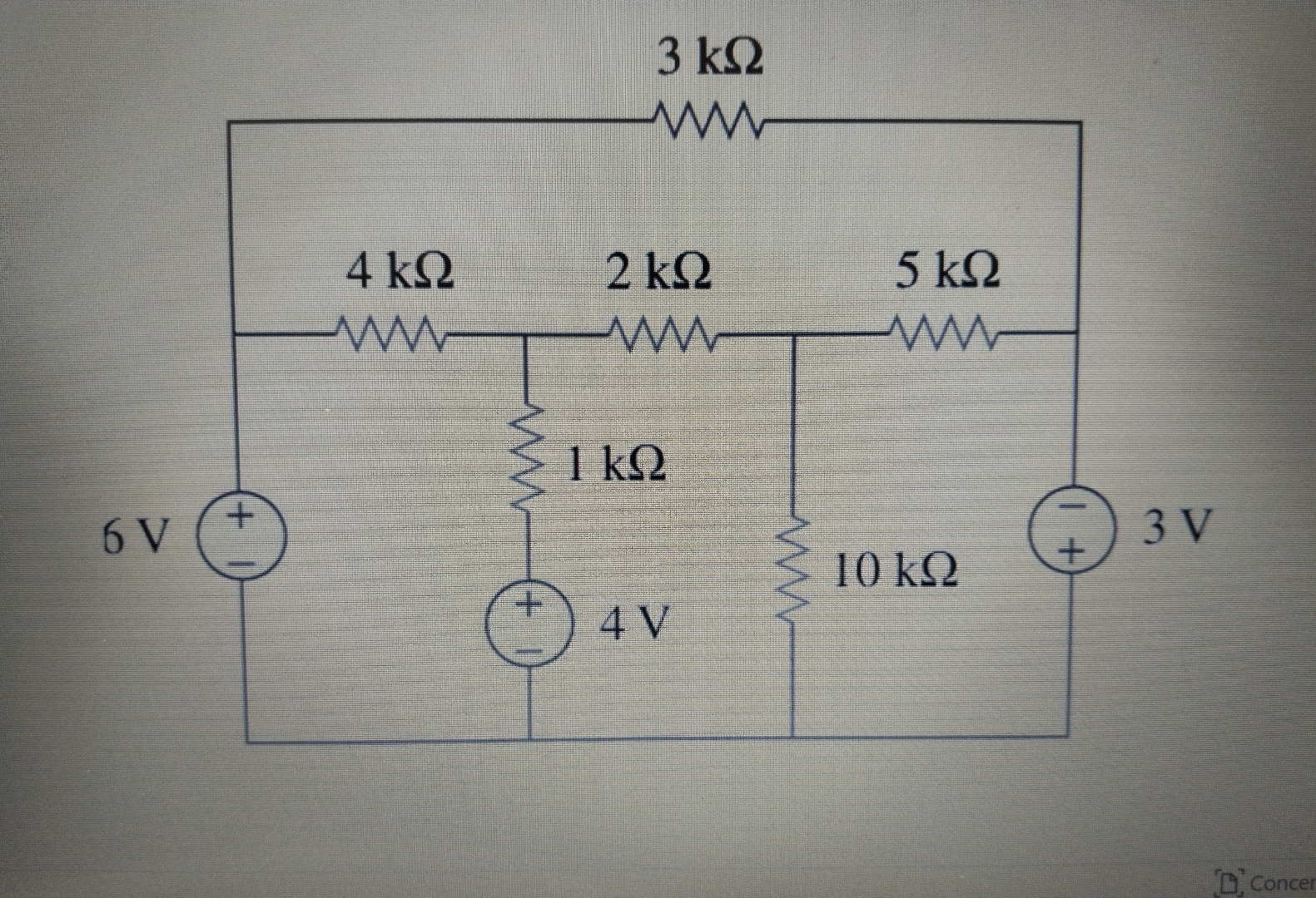 Solved 6V4 ﻿kS2W()3 ﻿k22 ﻿ks24V5 ﻿k210 ﻿k2W+3 ﻿VD | Chegg.com