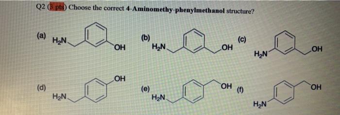 Solved Q2 (6 pts) Choose the correct | Chegg.com