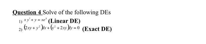 Solved Question 1 Give an example of 3rd order nonlinear and | Chegg.com