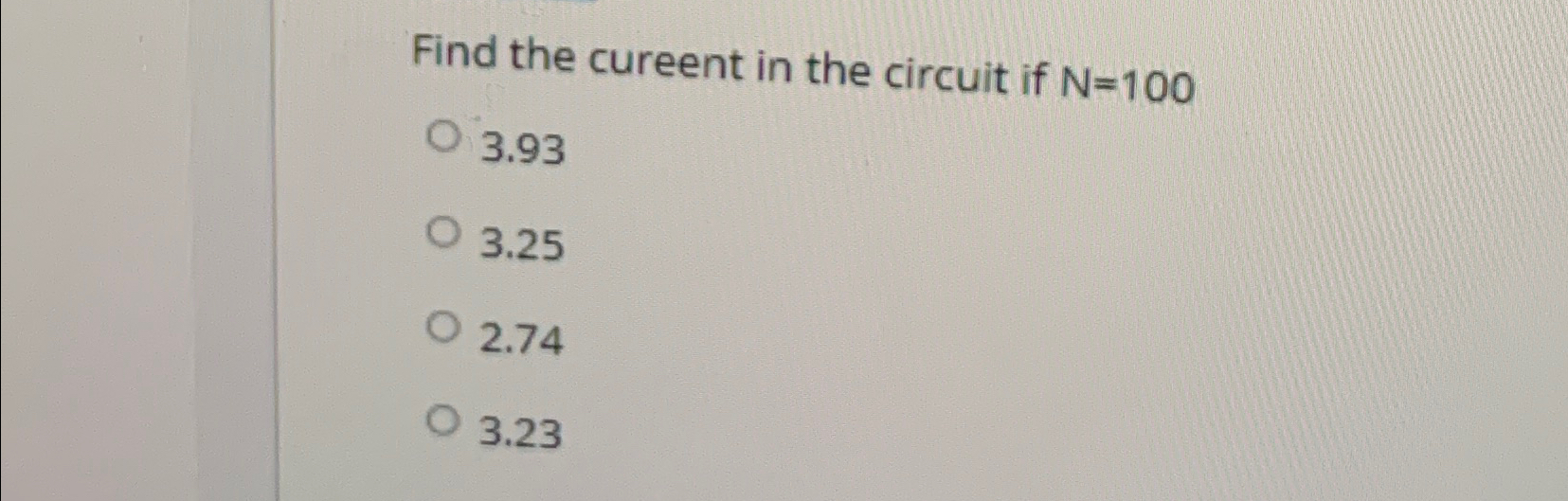 Find the cureent in the circuit if | Chegg.com