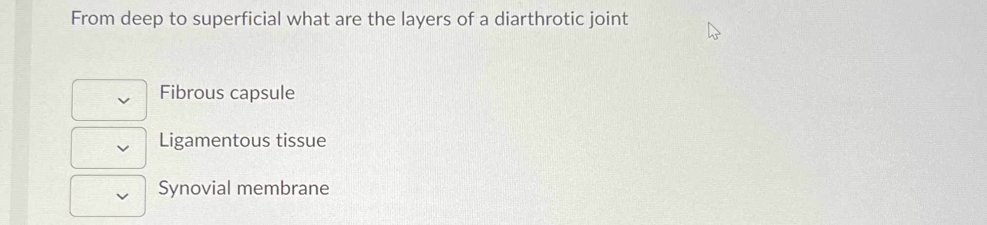 Solved From deep to superficial what are the layers of a | Chegg.com