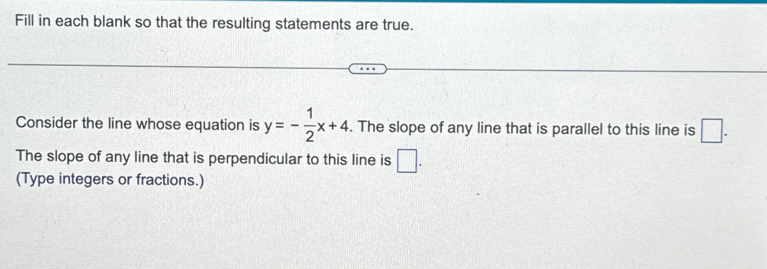 Solved Fill in each blank so that the resulting statements | Chegg.com