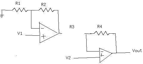 Solved differential gain isG = Vout / (V1-V2)1) IF R1/R2 | Chegg.com