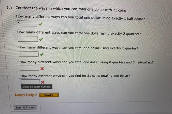 Solved I cant seem to get the last two parts and im on my | Chegg.com