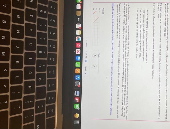 Solved 14 R Decades of overfishing have dramatically reduced | Chegg.com