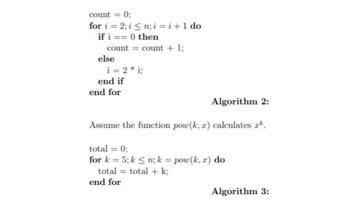 Solved 1. Sort the growth of functions in ascending order | Chegg.com