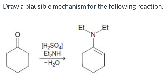Solved Draw a plausible mechanism for the following | Chegg.com
