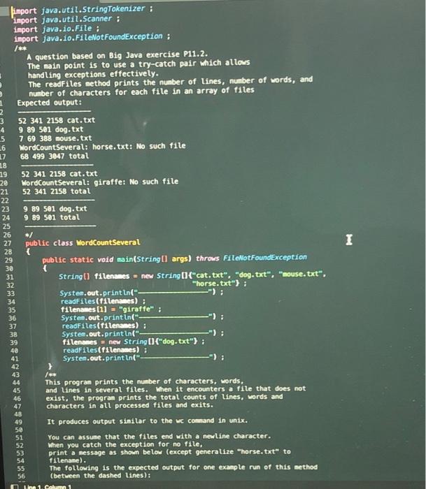 Solved I import java.util.StringTokenizer ; 'import | Chegg.com