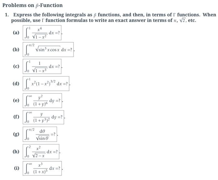 Solved Problems on ( eta )-Function 1. Express the following | Chegg.com