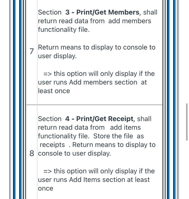 Solved Add new functionality to Add Members section - to | Chegg.com