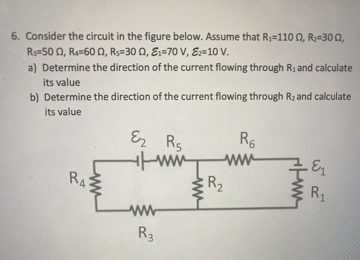 Solved Consider the circuit in the figure below. Assume that | Chegg.com