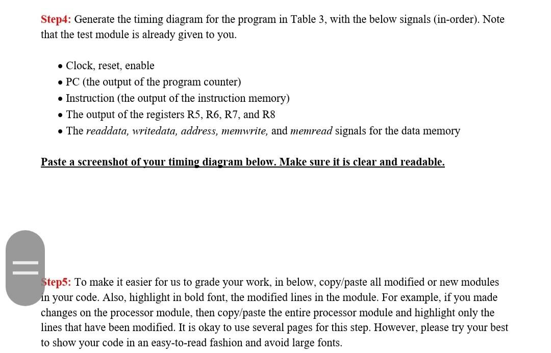 Solved In this experiment, students have to modify the | Chegg.com