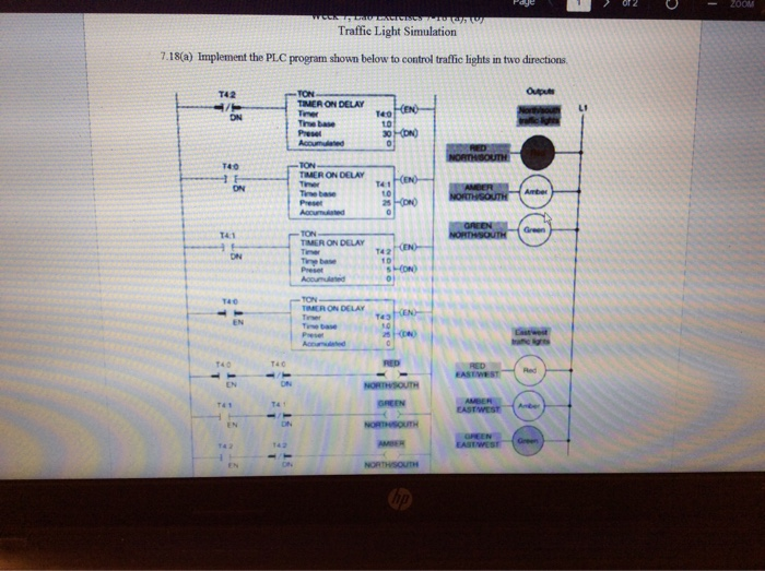 Solved Page 1 0120 - 200M காகாகானாபாயமா Traffic Light | Chegg.com
