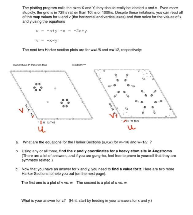 Solved 2. Now let's solve the Pt difference Patterson | Chegg.com