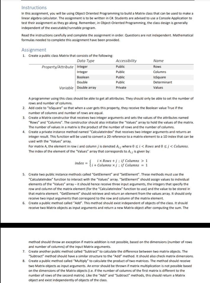 Solved Instructions In this assignment, you will be using | Chegg.com