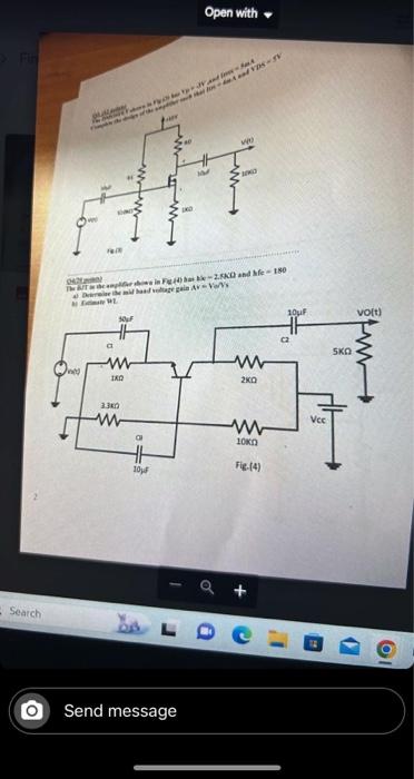 Open with (0) Send message | Chegg.com