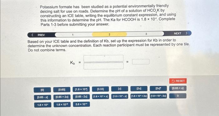 Solved Determine the pH of a solution by constructing an ICE | Chegg.com