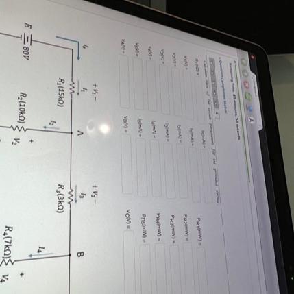 find Rt,V1,V2,V3,V4,V5,VA,VB,VC, | Chegg.com