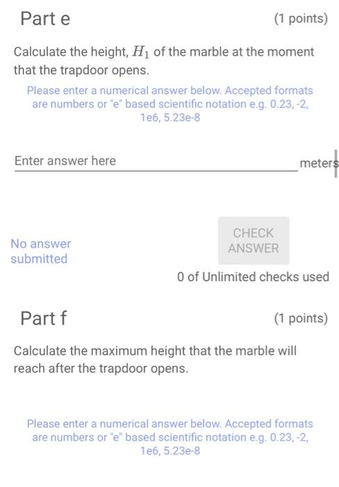 Part d (1 points) Assume the values: T1=3.71 sT2=9.75 | Chegg.com