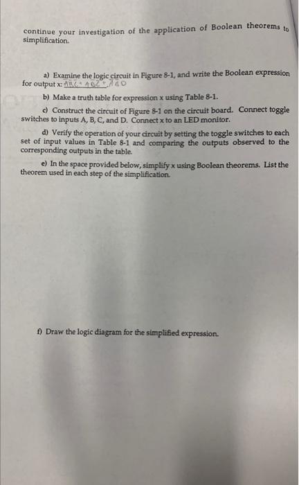 Solved continue your investigation of the application of | Chegg.com