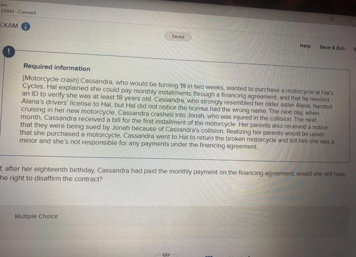 Solved Connect Saved Help Save & E Required information | Chegg.com