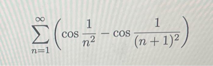 Solved 1. Use the geometric ànd/or Telescopic series method | Chegg.com