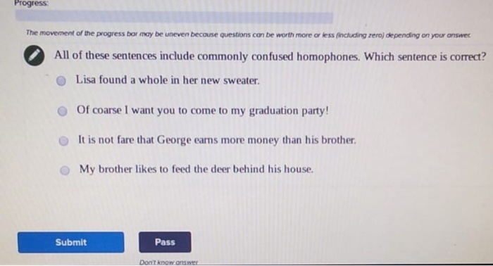 The movement of the progress bar may be uneven | Chegg.com