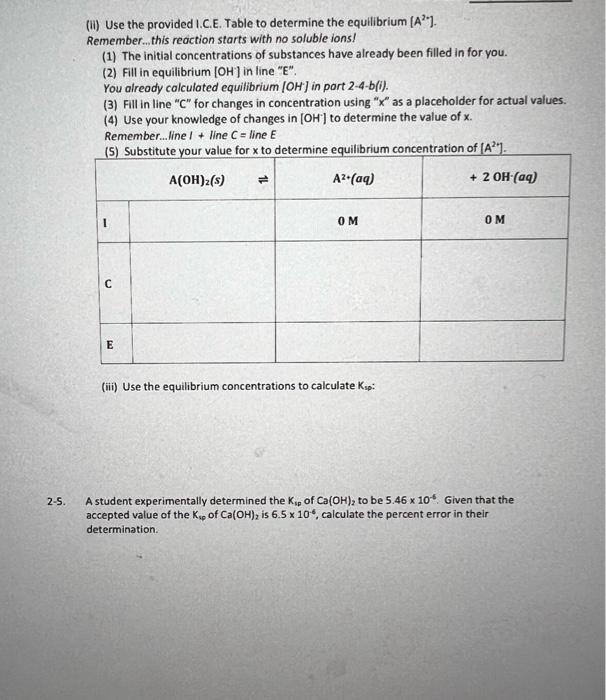 Solved how do i solve ice table using my previous answer in | Chegg.com