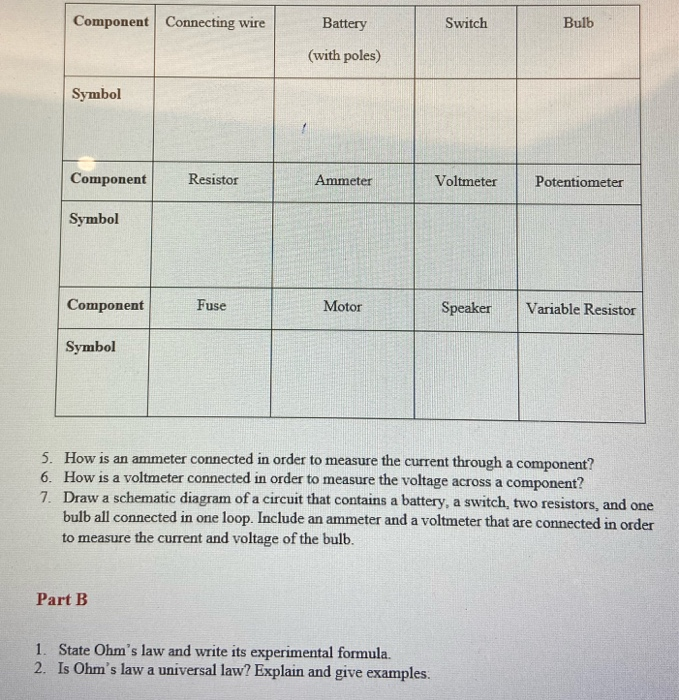 Solved 1. What is the function of the switch in the circuit? | Chegg.com