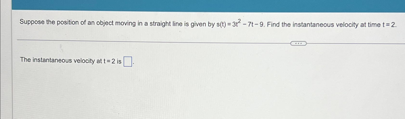 Solved Suppose the position of an object moving in a | Chegg.com