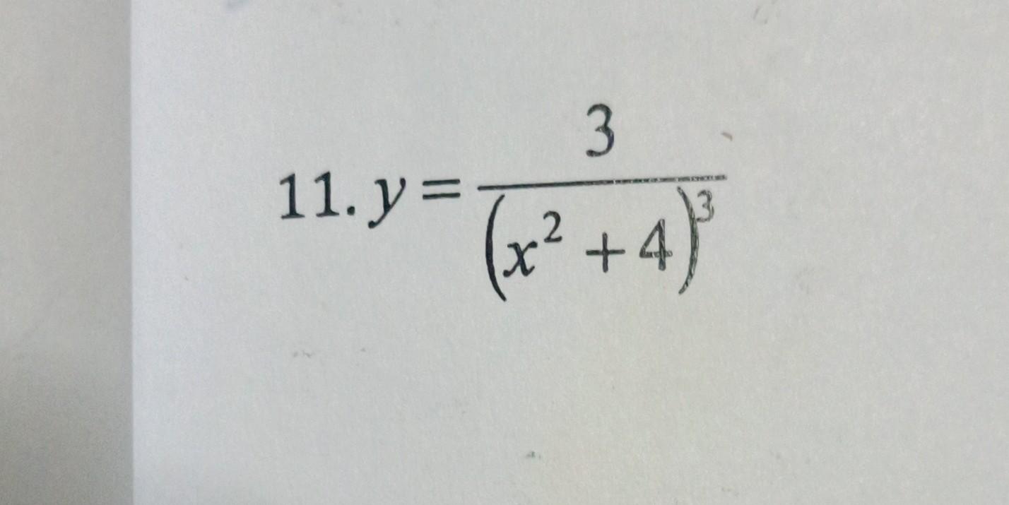Solved DERIVATIVE OF ALGEBRAIC FUNCTION Find the derivative | Chegg.com