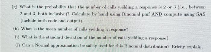 Solved The SAS System (g) What is the probability that | Chegg.com