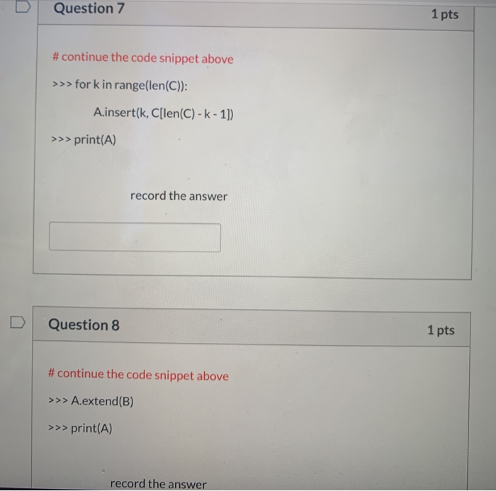 Solved Problem 1 Lists. A list is a data collection that | Chegg.com